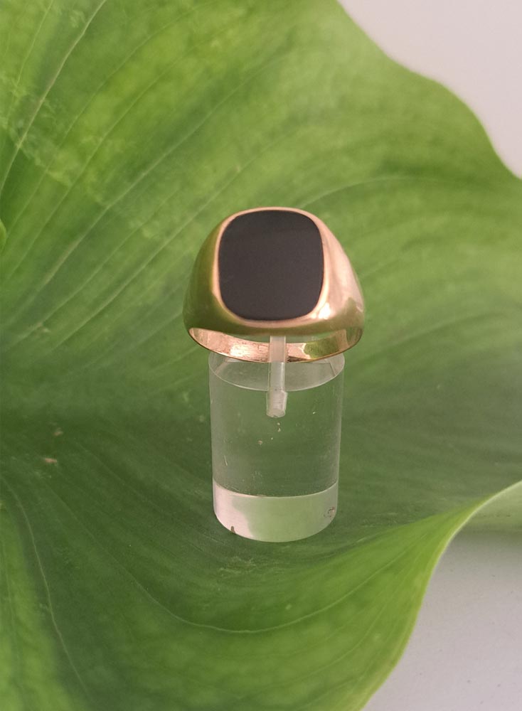 5 ct Yellow Gold Silver Katilina band ring – Cariaans Juwele/Juwelry